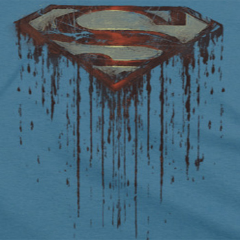 Superman Dripping Shield Shirts - Superman Shirts