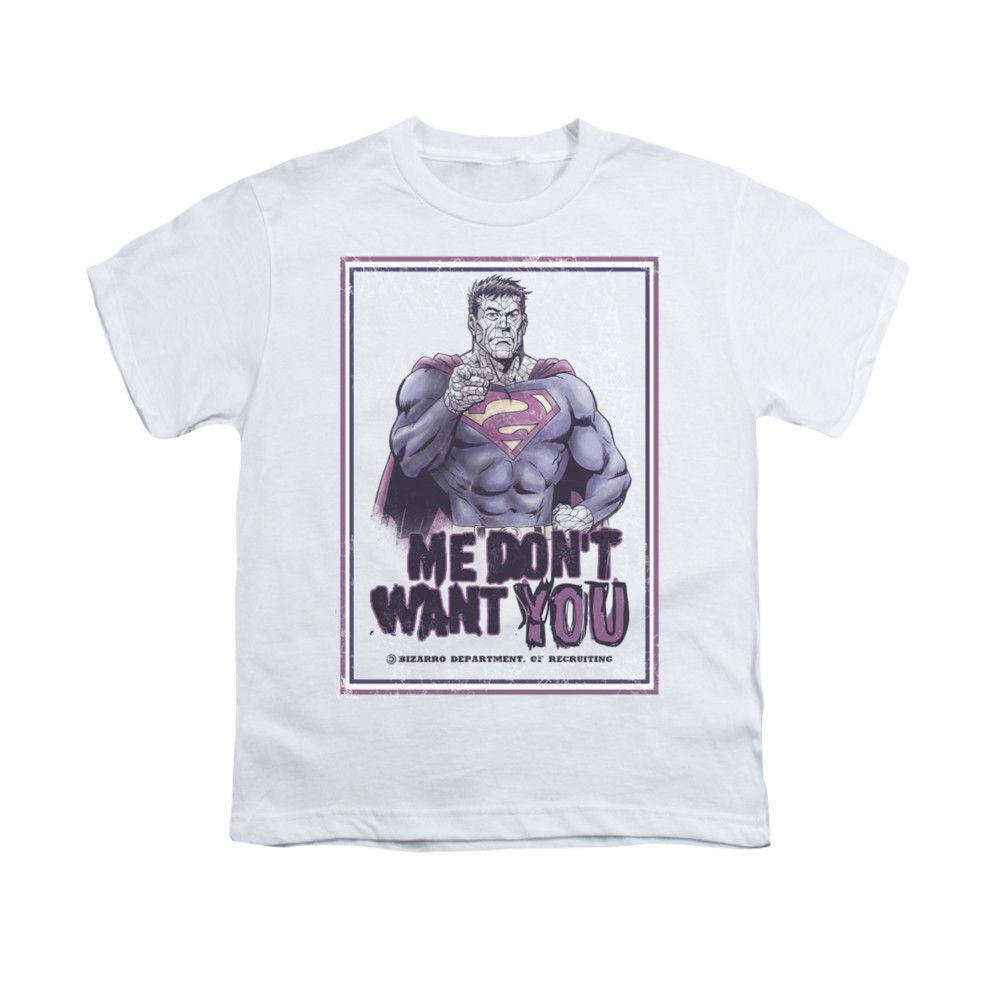 Superman Shirt Kids Don't Want You White T-Shirt - Superman Don't Want ...