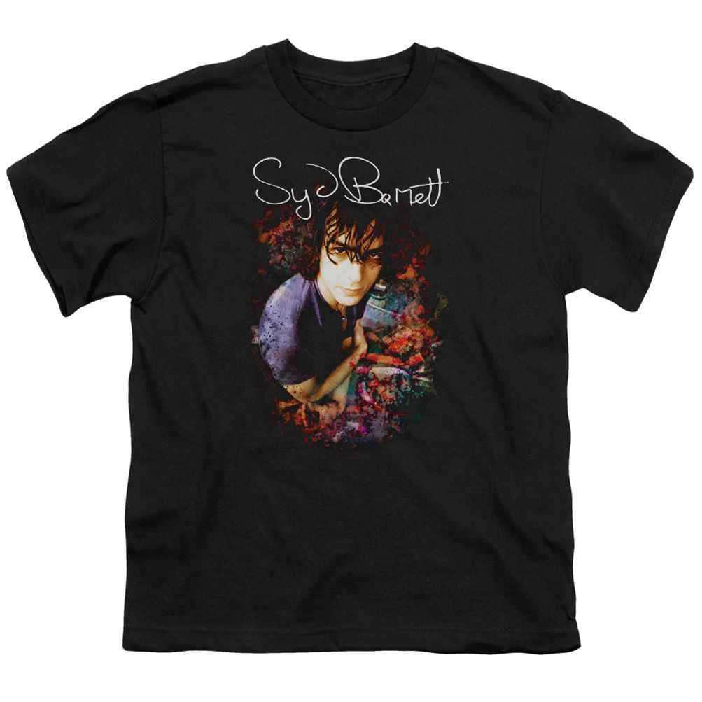 Syd Barrett Kids Shirt Madcap Syd Black T-Shirt - Syd Barrett Madcap ...