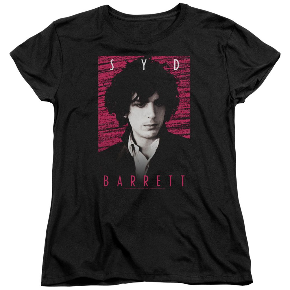 Syd Barrett Womens Shirt Syd Black T-Shirt - Syd Barrett Syd Shirts