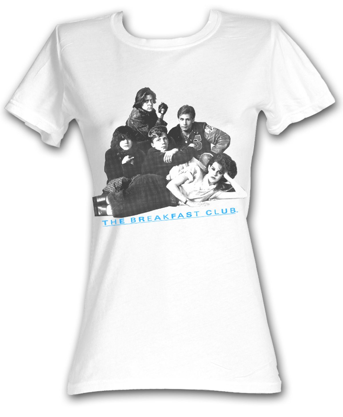 The Breakfast Club Juniors T-Shirt BFC Group Shot White Tee Shirt - The ...