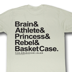 The Breakfast Club Shirts - 80s Movie Tees