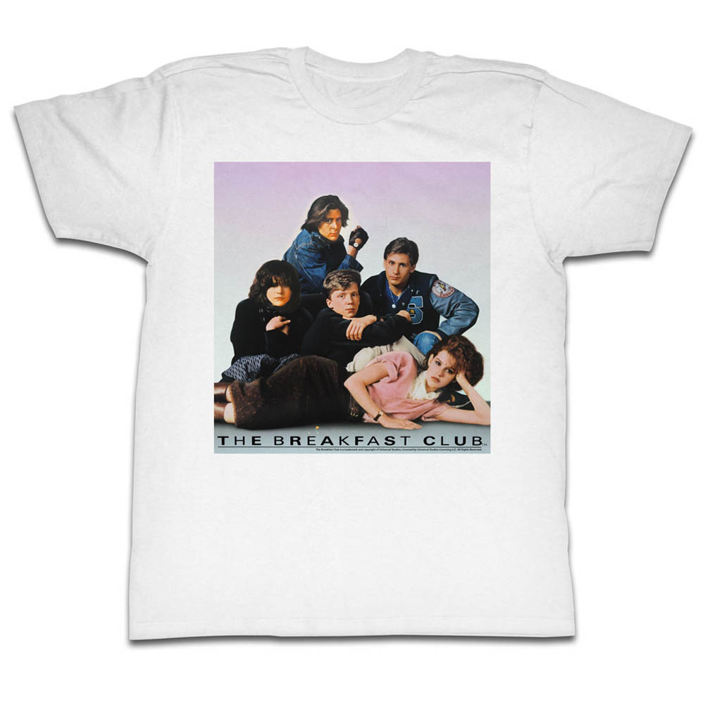 The Breakfast Club Shirt Portrait White T-Shirt - The Breakfast Club Shirts