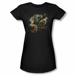 The Hobbit Desolation Of Smaug Shirt Baddies Long Sleeve Black Tee T ...