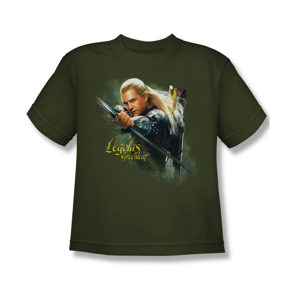 The Hobbit Desolation Of Smaug Shirt Kids Legolas Greenleaf Military ...