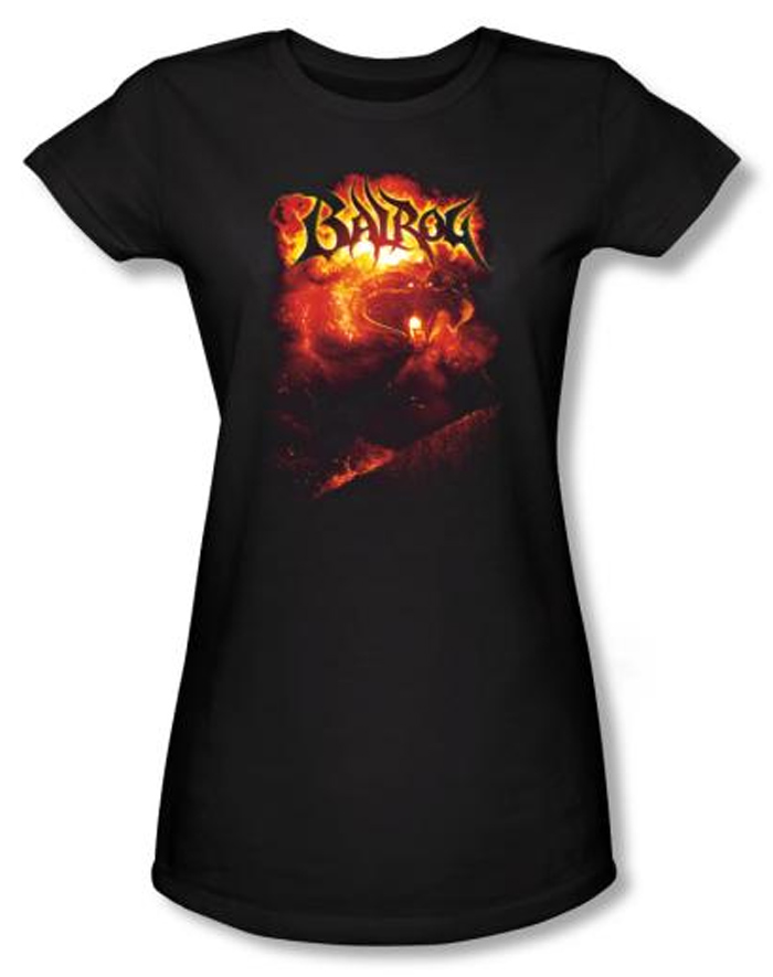 The Lord Of The Rings Juniors T-Shirt Balrog Black Tee Shirt - Lord Of ...