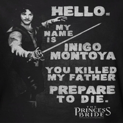 The Princess Bride T-shirts - 80s Movie Tees