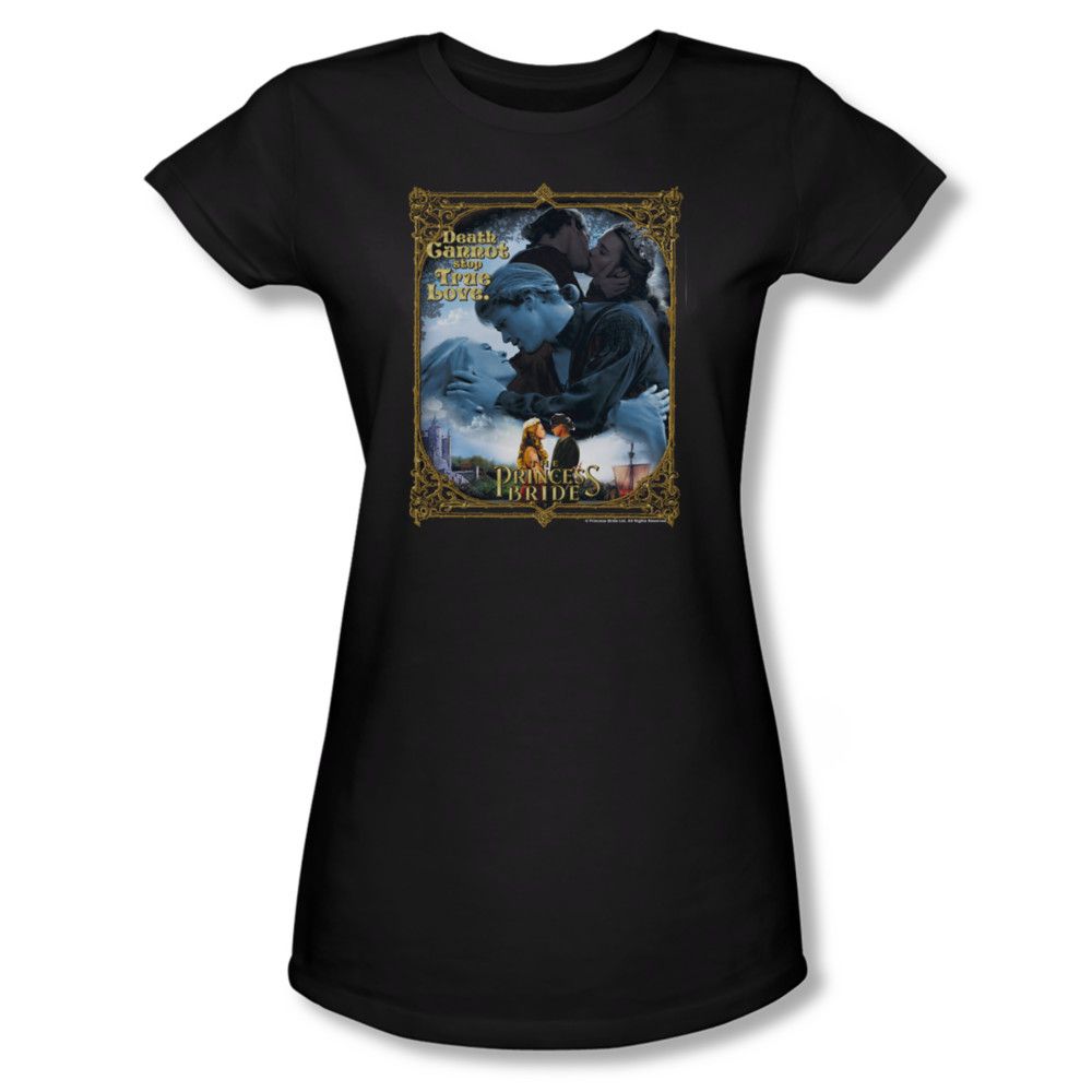 The Princess Bride Shirt Juniors True Love Black Tee T-Shirt - The ...