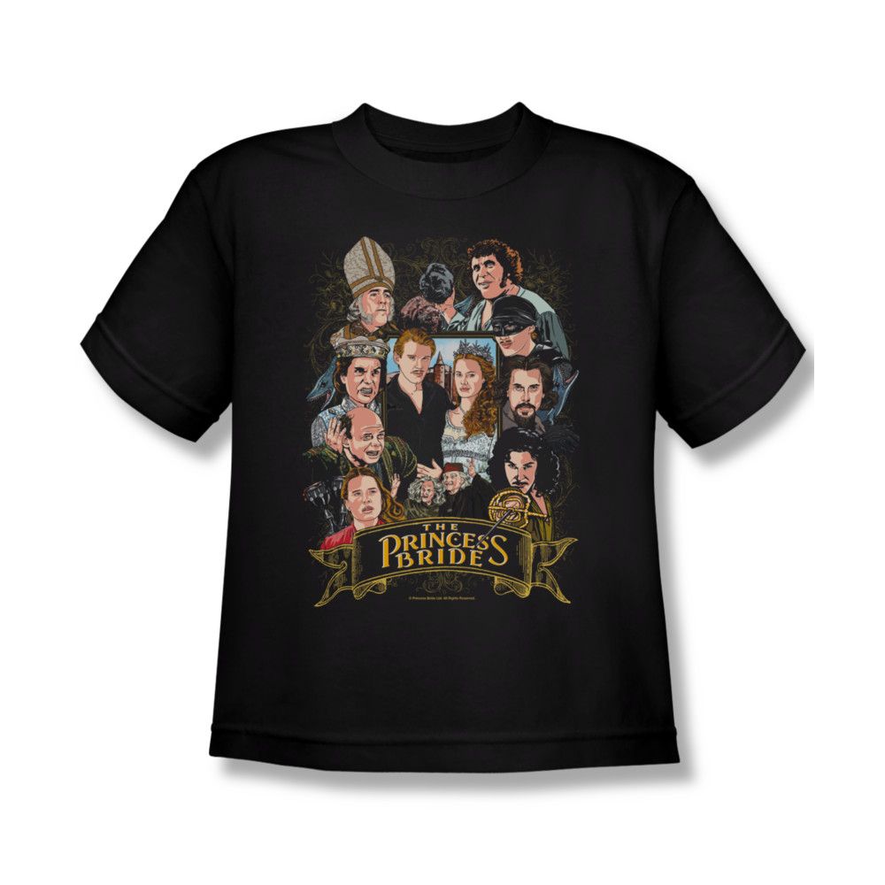 The Princess Bride Shirt Kids Timeless Black Tee T-Shirt - The Princess ...