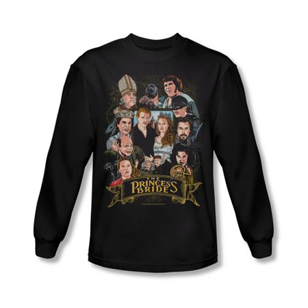 The Princess Bride Shirt Timeless Long Sleeve Black Tee T-Shirt - The ...