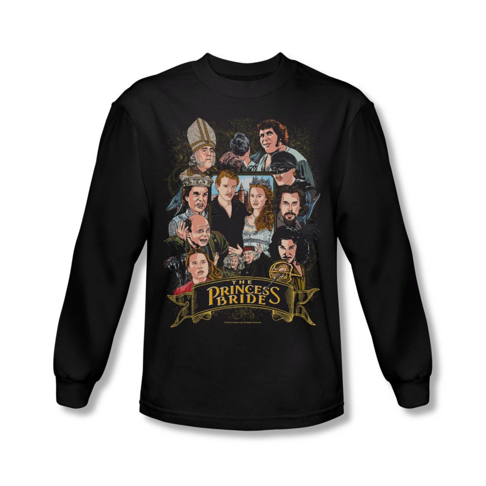The Princess Bride Shirt Timeless Long Sleeve Black Tee T-Shirt - The ...