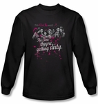 The Real L Word Ladies Shirt Dirty Black T-Shirt Tee - The Real L Word ...