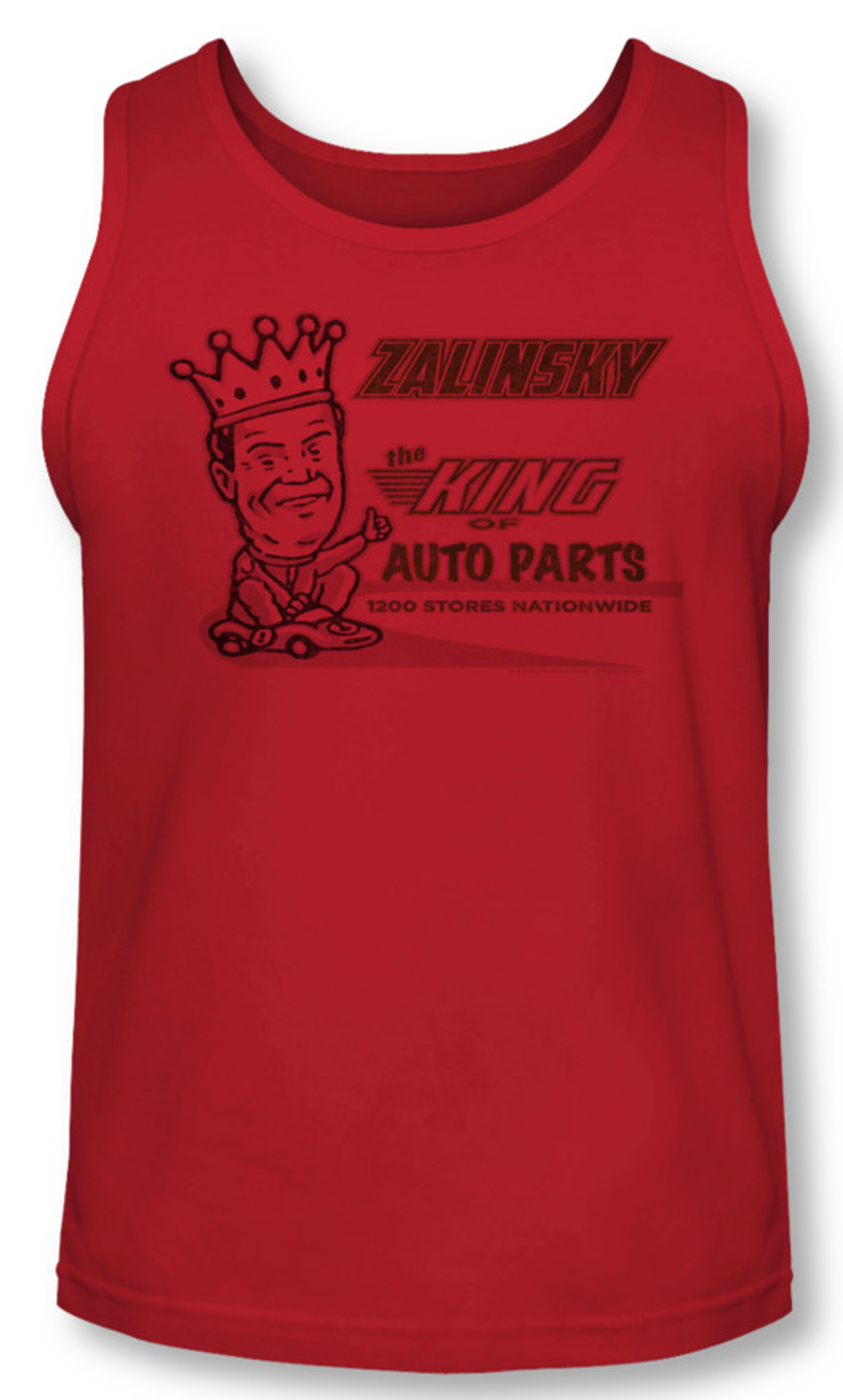 Tommy Boy Tank Top Zalinsky Auto Red Tanktop - Tommy Boy Zalinsky Auto ...