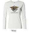 U.S. Navy Seal Shirt Devgru Ladies Long Sleeve Tee T-Shirt - US Navy ...