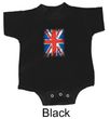 Union Jack Romper British UK Flag Small Print Infant Baby Creeper ...