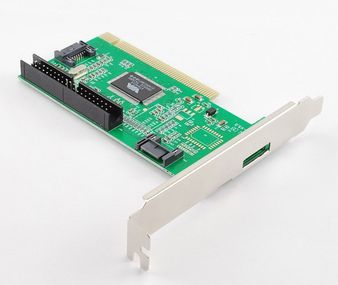 1 Ultra-ATA IDE RAID / 3 SATA PCI Controller Combo Card, VIA6421