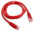 10ft Cat 6 Cross-Over Gigabit Ethernet Cable, Red