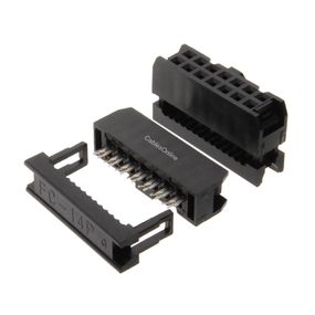 14-Pin (2x7) Female IDC 2.54mm Pitch Connectors for Flat Ribbon Cable