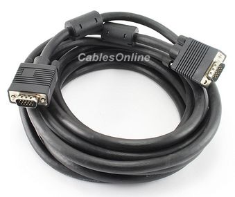 15' HD15M/M Super-VGA Cable