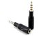 3.5 mm Stereo (TRRS) Male / Female Adapter