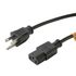 3ft AC Power Cord C13 Cable with 3-Conductor PC Power Connector