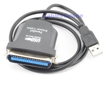 3 ft. USB to Parallel CN36 Printer Cable