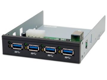 4-Port USB3 Internal Hub (3.5" / 5.25" Bay)