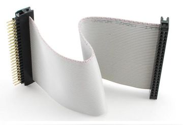 5" 44 Pin IDE Laptop 2.5" Hard Drive Extension M/F Cable