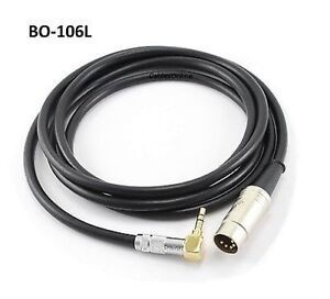 6ft 3.5mm Right-Angle Stereo Plug to DIN-5 iPod/MP3 Cable for B&O