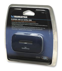 7-Port USB 2.0 Ultra Hub with Dual Power and Multiple Transaction ...