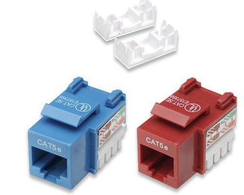 CAT.5e RJ45 Keystone Jacks