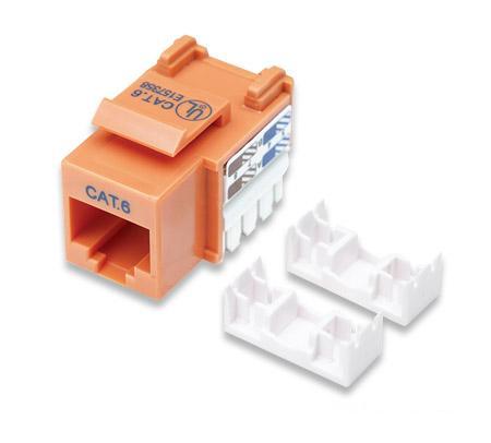 CAT6 RJ45 110-Type Keystone Jacks