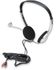 Computer Headphone with Condenser Boom Microphone, Manhattan 164429