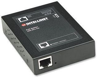 High Power Data/Power PoE Splitter, 30W, Intellinet 560443, www.cablesonline.com