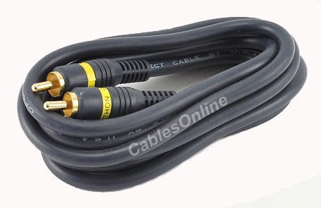 High Quality Python 1-RCA Interconnects Cable, Blue