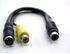 Mini-Din 7-Pin (Video Card) Male to S-Video (Din-4) and RCA Female ...