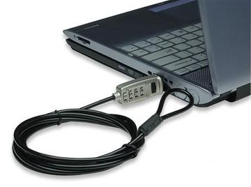 Mobile Laptop Security Lock with 4-Digit Combination, 6 ft. , Manhattan ...