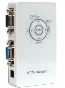 PC to TV Converter , Displays PC Monitor Signal on TV