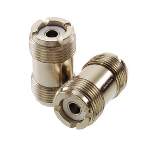 UHF Female to UHF Female Inline Coaxial Coupler Adapter