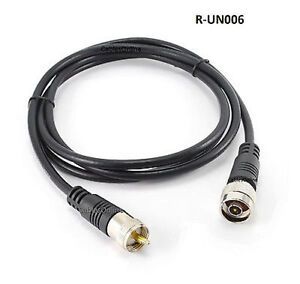 6ft RG8x Coax UHF (PL259) to N-Type M/M Antenna Cable