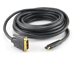 DVI-D Single Link to HDMI Male/Male 26AWG Monitor Video Cable