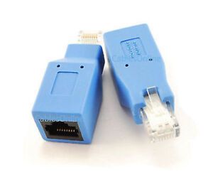 Cisco Console Rollover Adapter for RJ45 Ethernet Network Cables