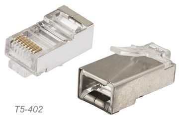 Cat5e RJ45 Shielded 50u Plugs
