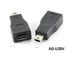 USB 2.0 Micro-B Female to USB Mini-B 5-Pin Male Adapter