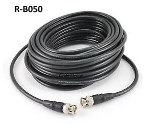 50ft. RG59/U 75ohm Coaxial Video Cable w/ BNC Male to Male Connectors