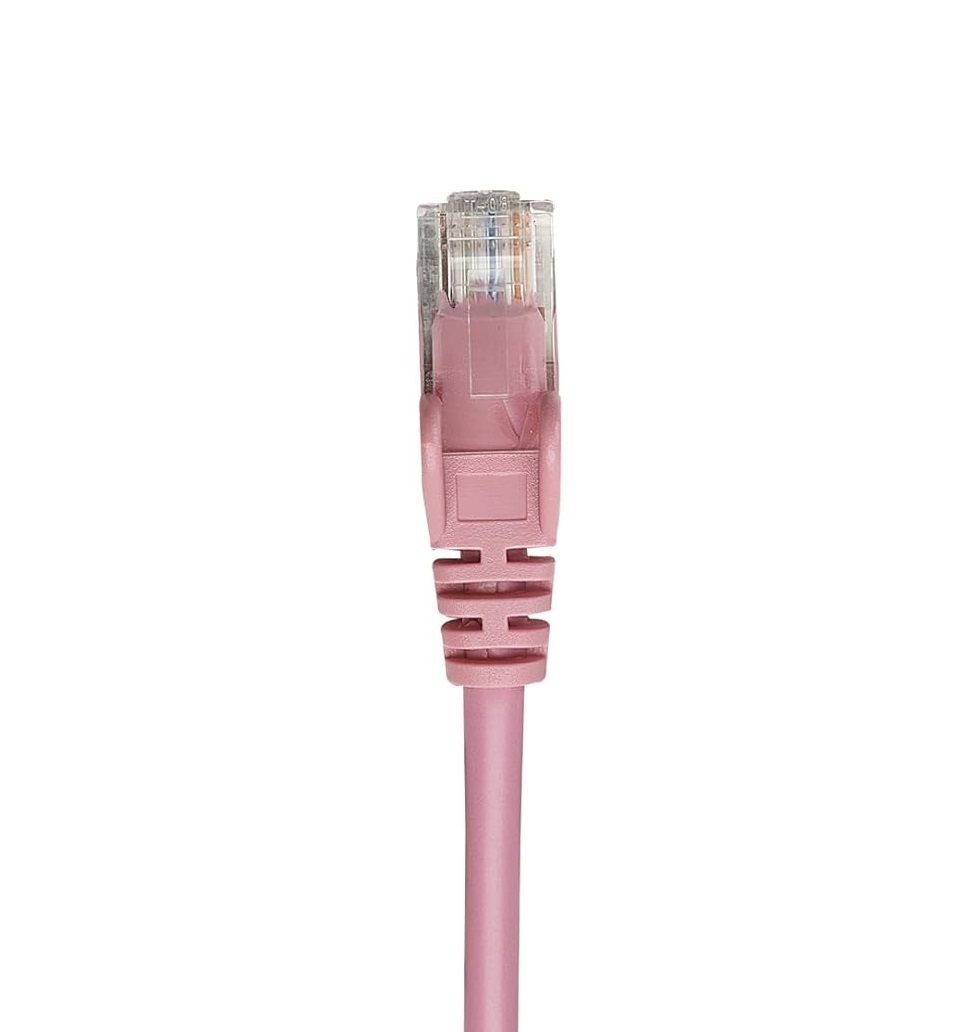 Pink Cat 5e UTP 4 Pair Patch Cords