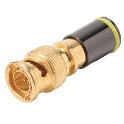 RG6 BNC PermaSeal-II Compression Connector, Gold