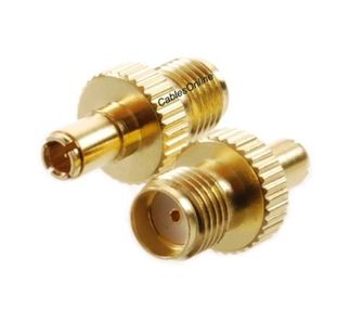 TS9 Male Plug to SMA Female Jack Gold-Plated RF Adapter, CablesOnline RF-M183