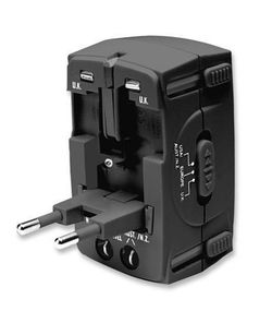 Universal Power Plug Adapter with 150 Joules Surge Protection ...
