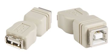 USB 2.0 A Female to B Female Coupler - StarTech GCUSBAFBF